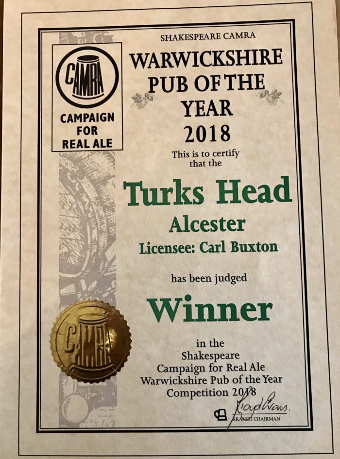 The Turks Head – Alcester | Warwickshire